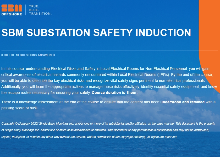 All courses | SBM Offshore Academy